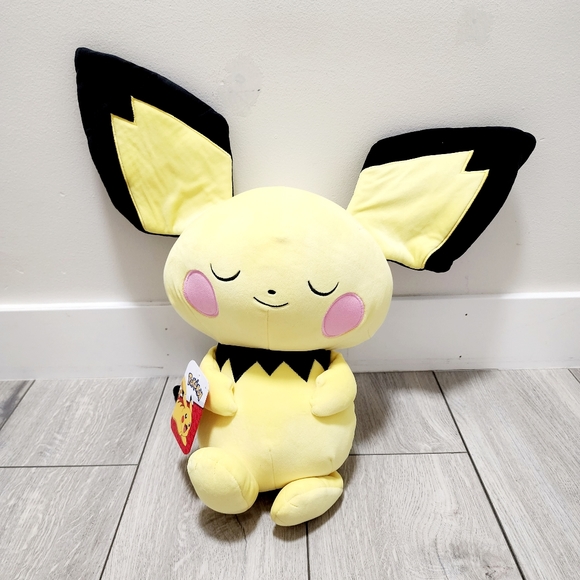 Jazwares | Toys | Pokemon 8 Sleeping Pichu Plush | Poshmark